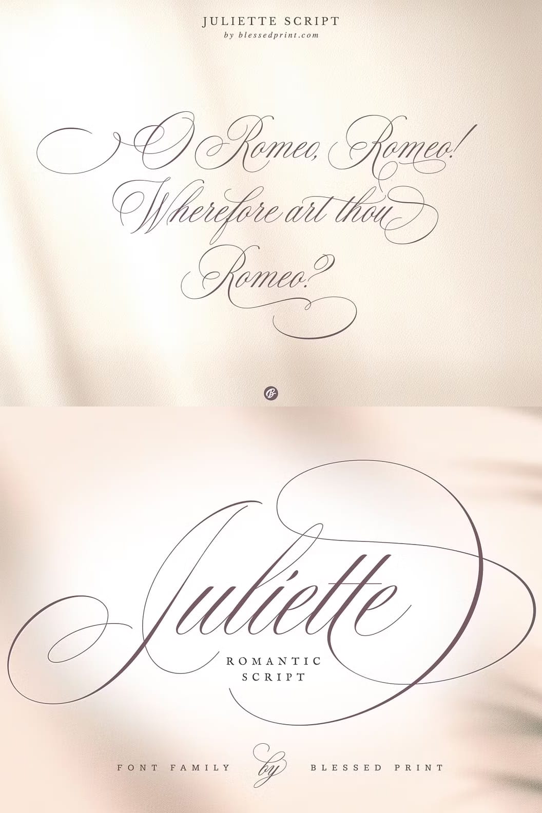 Juliette – Romantic Wedding Script - Grafiked - Design Inspirations
