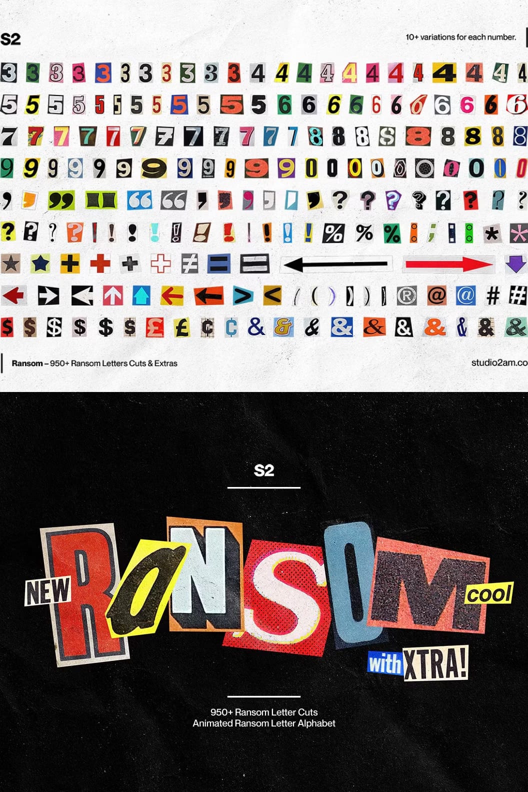 Ransom - 950+ Ransom Letter Cuts - Grafiked - Design Inspirations