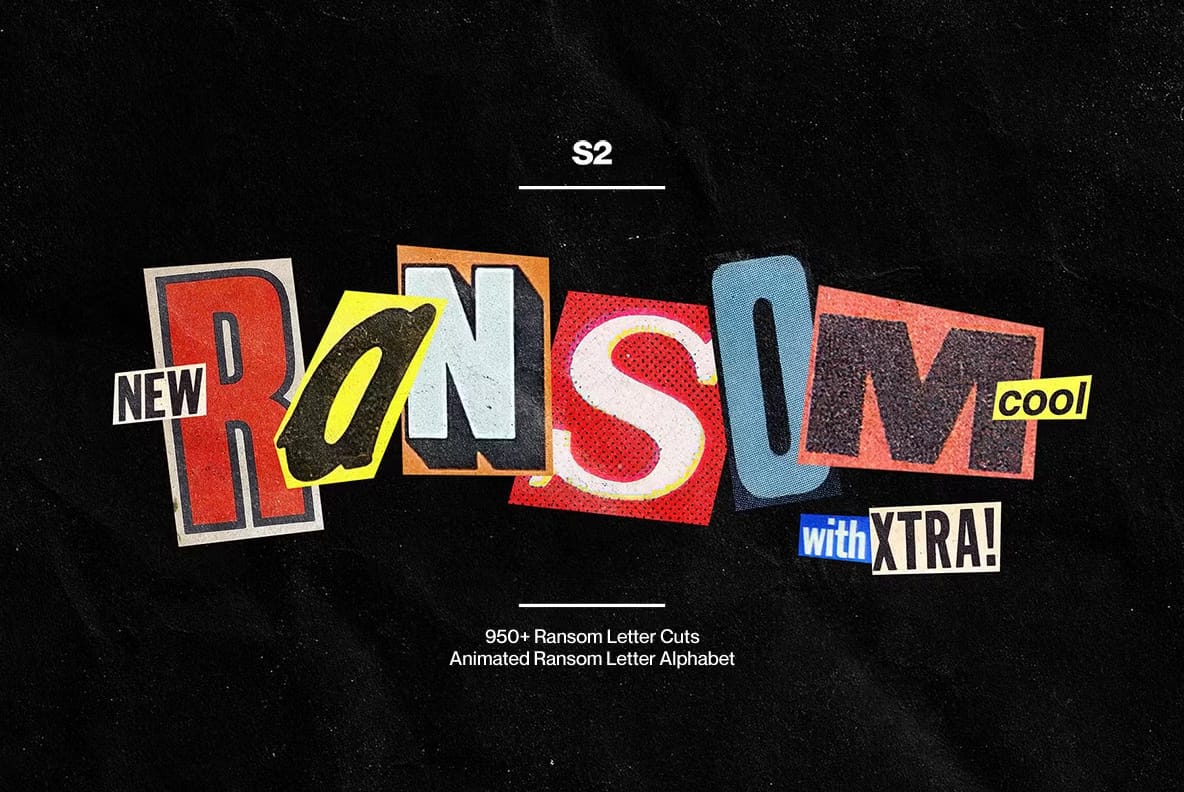 Ransom - 950+ Ransom Letter Cuts - Grafiked - Design Inspirations