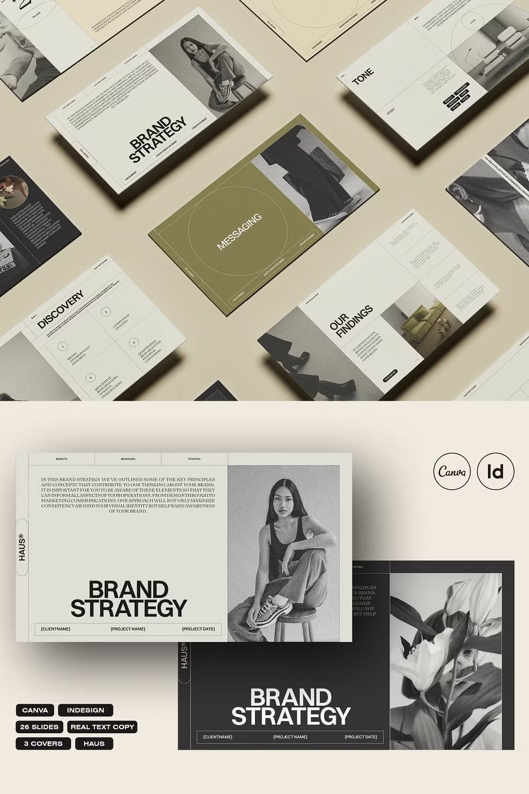 HAUS | Brand Strategy - Grafiked - Design Inspirations