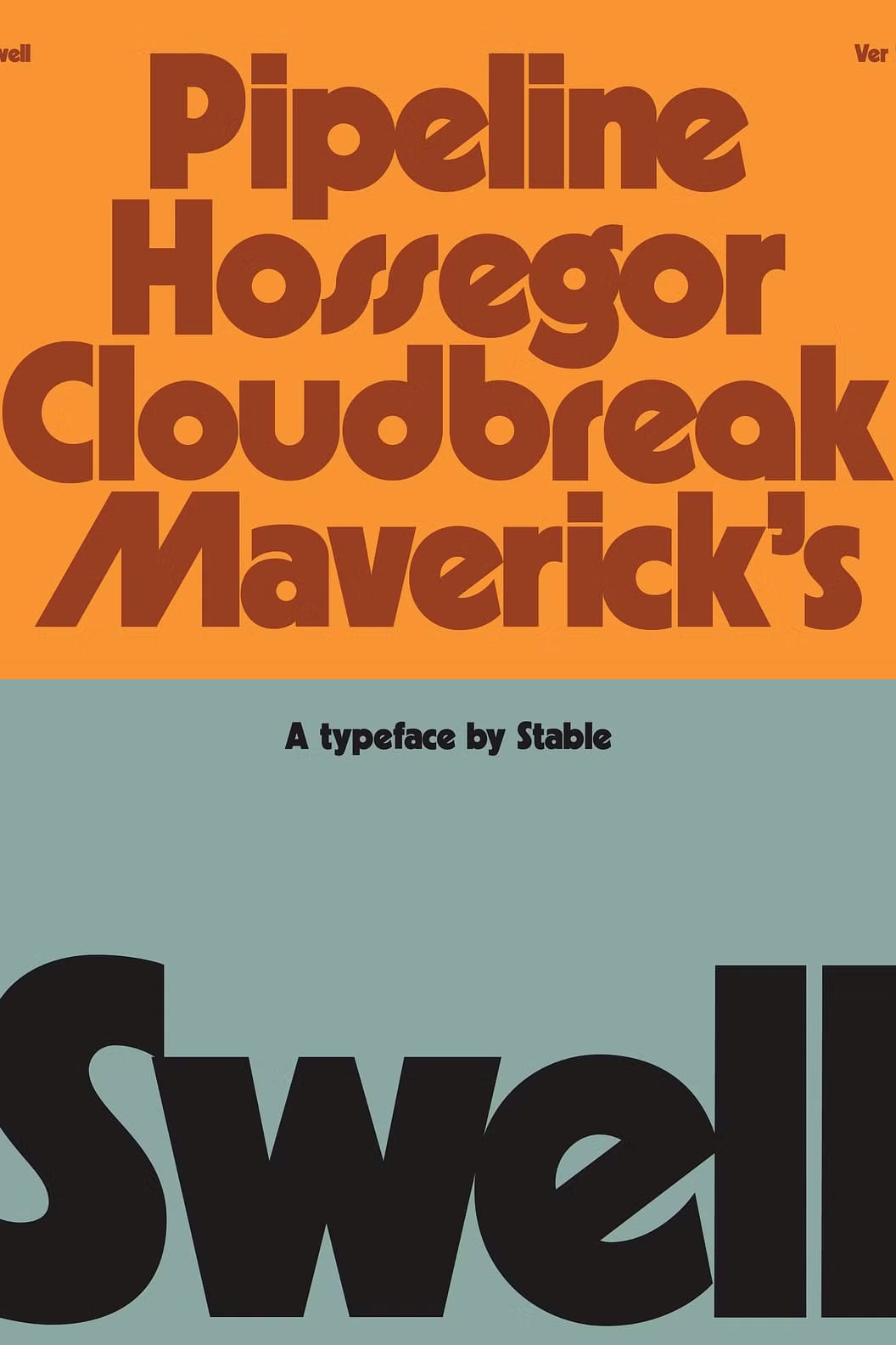 Swell - Display Font - Grafiked - Design Inspirations