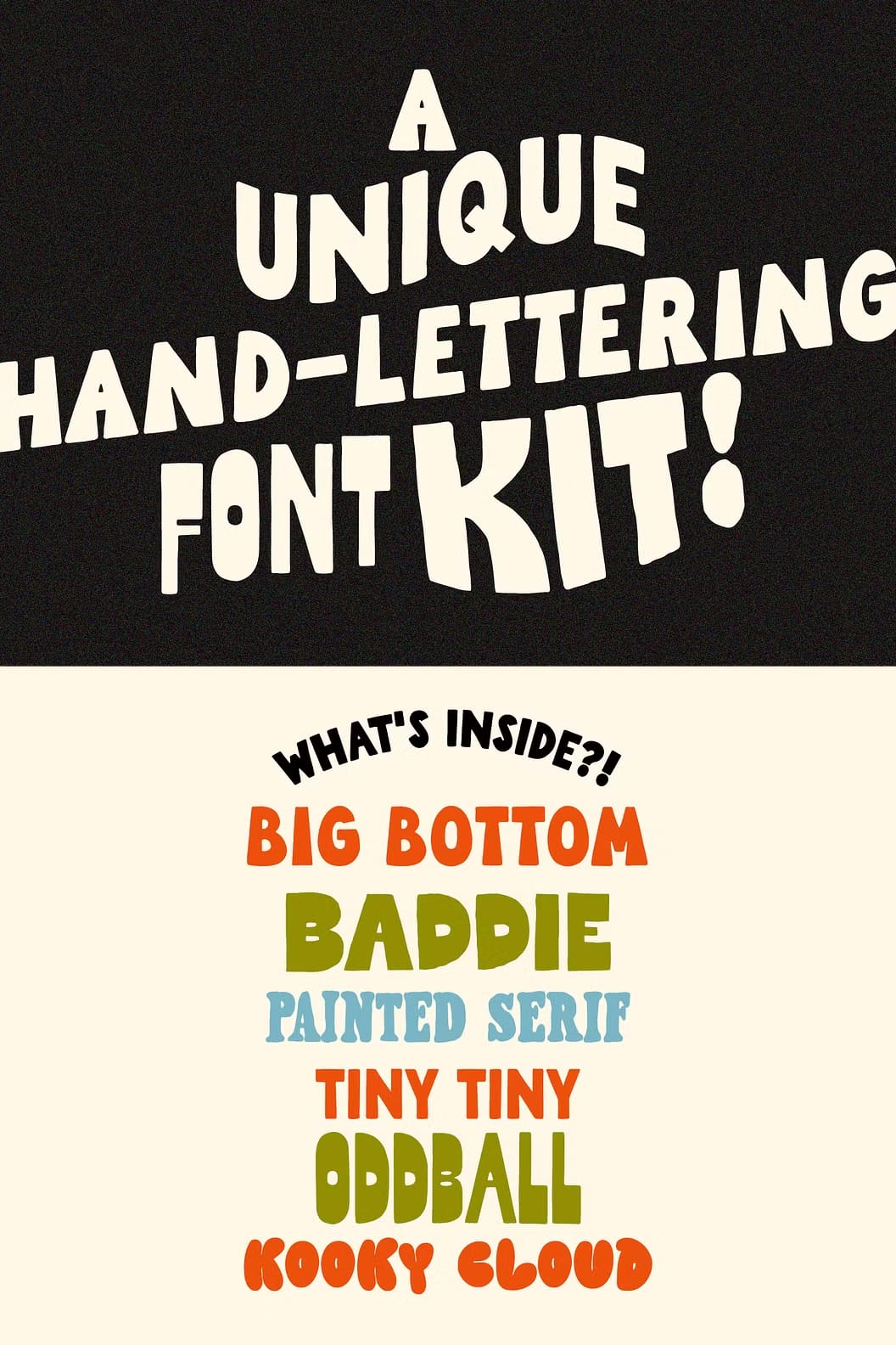 Hand-lettering Kit! Unique! Fonts! - Grafiked - Design Inspirations